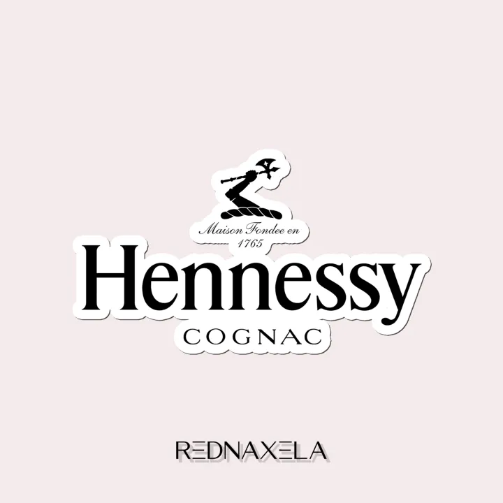 Stiker Vinyl Hennessy 2 Stiker Koper Outdoor Waterproof Sticker ...