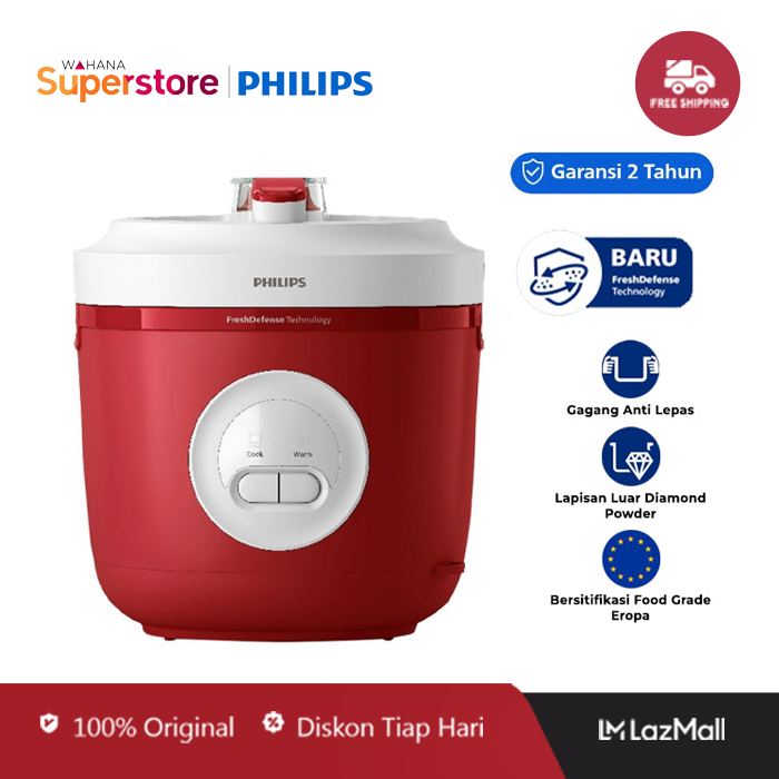 Philips Rice Cooker FreshDefense 3000 Series 1.8 L - HD3210/30 | HD ...
