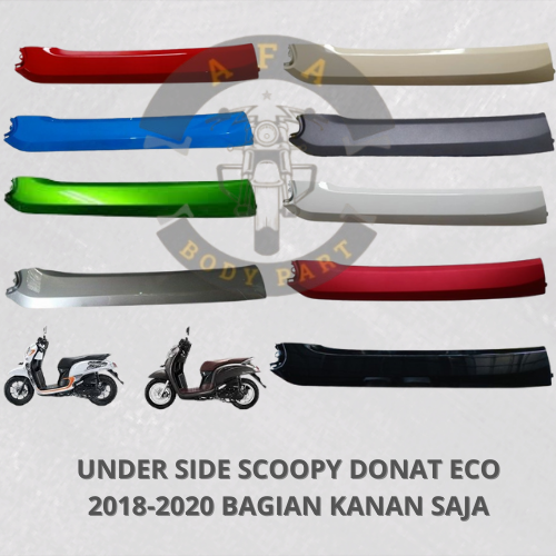 Cover Under Bawah Under Side Scoopy K93 2018 sampai 2020 Bagian kanan ...
