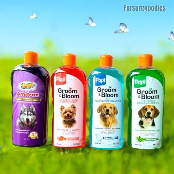 Papi Groom & Bloom Shampoo & Conditioner 250ml or 525ml | Lazada PH
