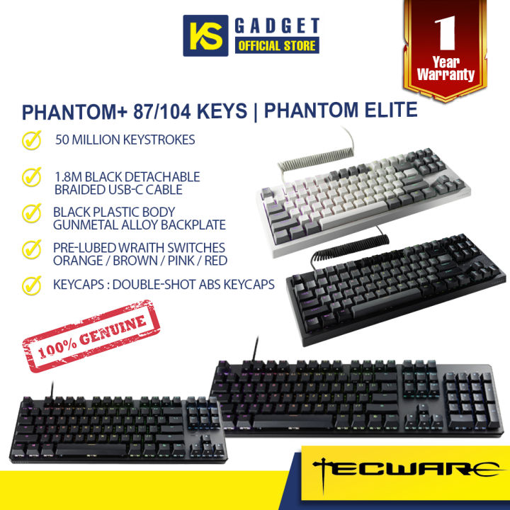 TECWARE Phantom TKL 2020 RGB 87-KEYS /TECWARE Phantom 2020 RGB FULL ...