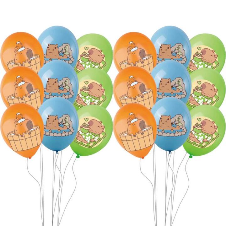 Capybara Balloons Capybara Theme Party Supplies For Adults Capybara ...