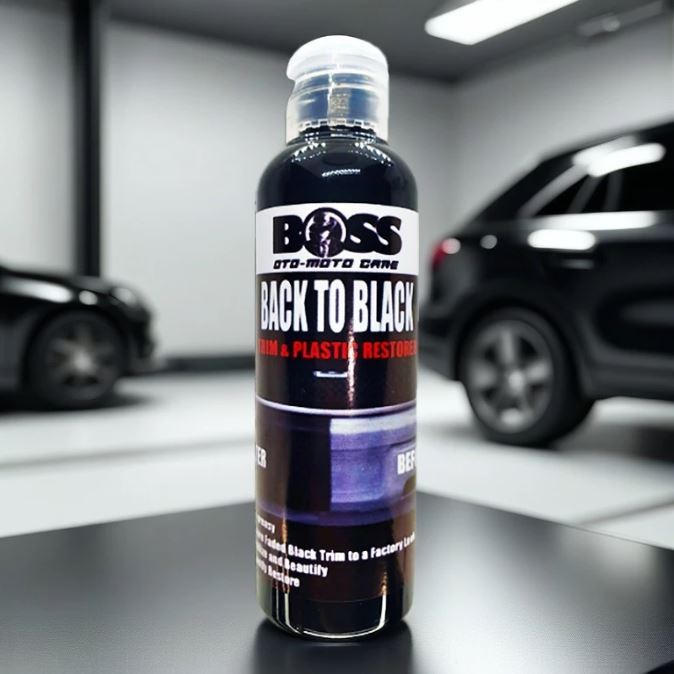 BOSS OTO-MOTO-CARE, Boss Back To Black Liquid Plastic Trim Restorer ...