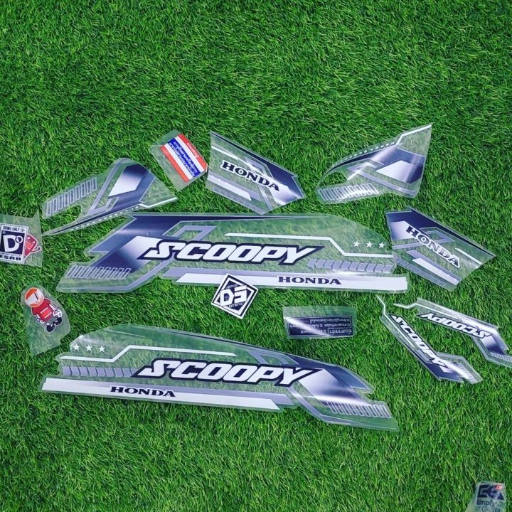 Striping Stiker Transparan Scoopy 2021 S.d 2024 ( TR010 ) Racing | Body ...