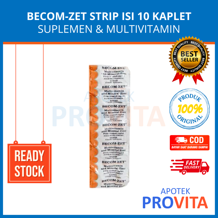 BECOM ZET STRIP 10 TABLET MULTIVITAMIN | Lazada Indonesia BECOM ZET STRIP 10 TABLET MULTIVITAMIN | Lazada Indonesia