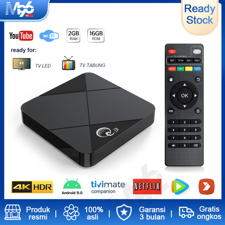 Android Tv Box MINIQ3 2gb Ram 16gb Rom Android Box 2.4GWifi Android 9.0 ...