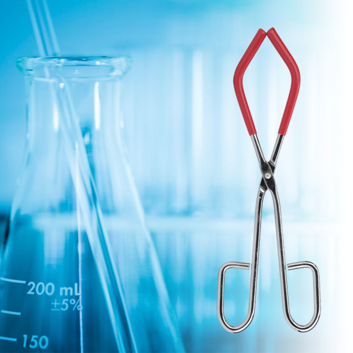 Stainless Steel Crucible Forceps 26cm Laboratory Teaching Instrument ... Stainless Steel Crucible Forceps 26cm Laboratory Teaching Instrument ...