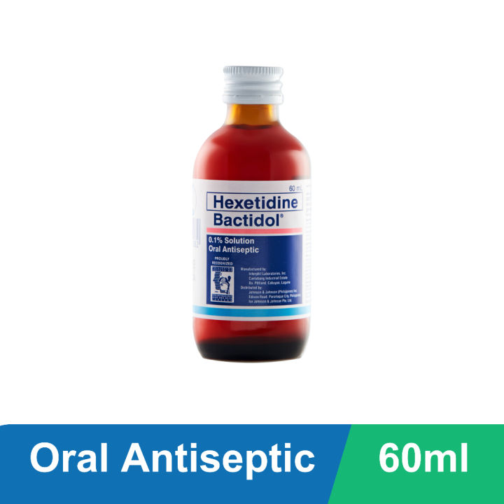 Bactidol Hexetidine Oral Antiseptic Gargle | Lazada PH