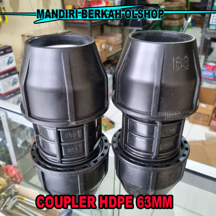 Fitting HDPE Straight Coupler Ukuran 40 MM × 40 MM ( 1,1/4 " Inch ...