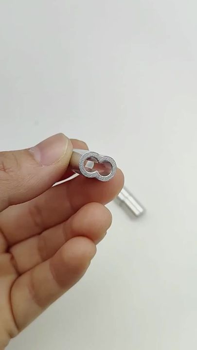 [YY]180pcs ed 8 Word Aluminum Sheath 8 Shaped Aluminum Chuck Aluum ...