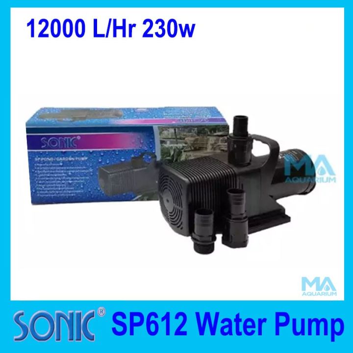 พร้อมส่ง โปรโมชั่น SONIC Water Pump SP612 12000 L/Hr 210w ปั้มน้ำ ส่งทั่วประเทศ ปั๊ม น้ำ ตู้ ปลา ...