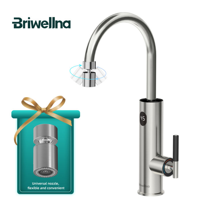 Briwellna Instant Hot Water With Flexible Extender Nozzle 220V Electric ...