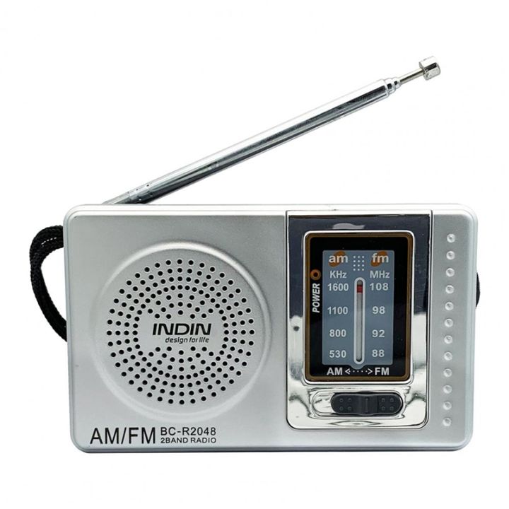 (WUSG) Portable Radio Pocket Telescopic Antenna Battery Powered Mini ...