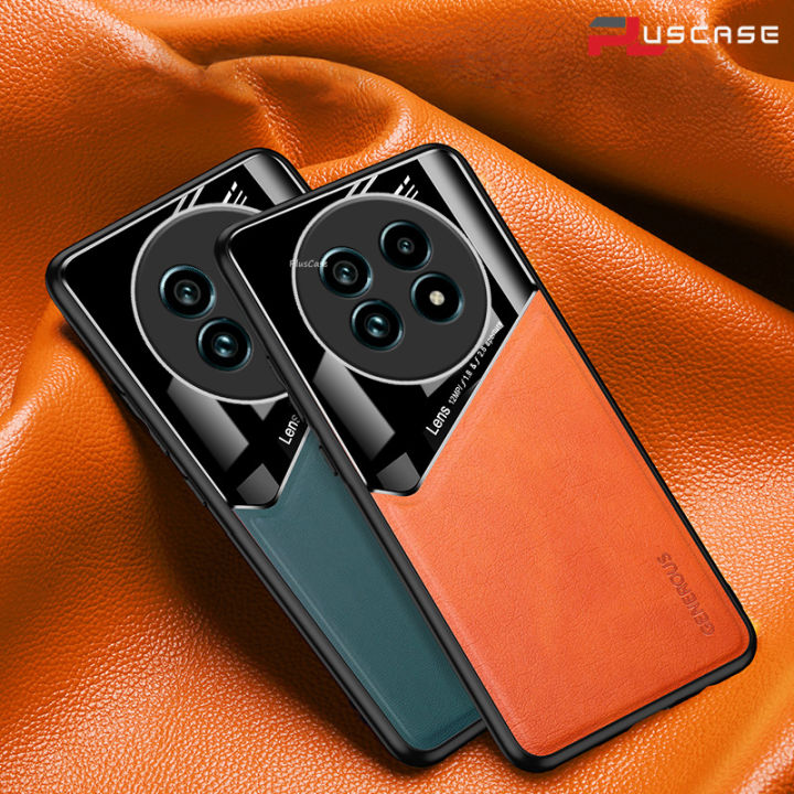 PlusCase for Realme 13 Pro+ 5G 12 Plus 12x 11 4G PU Leather Hard Back ...