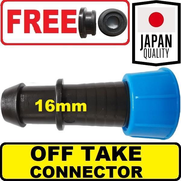 DRIP Off take START Connector Adapter fitting for Drip Irrigation Tape ...