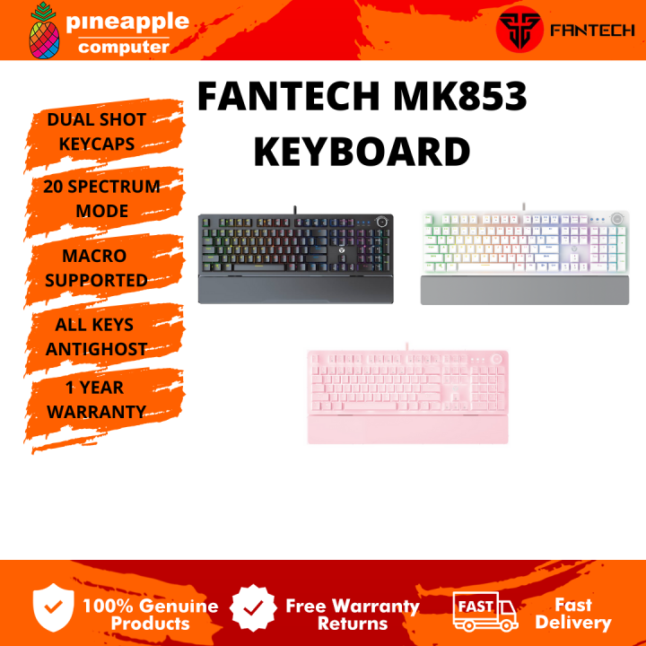 Fantech MK853 MaxPower RGB Mechanical Switch Gaming Keyboard | Lazada