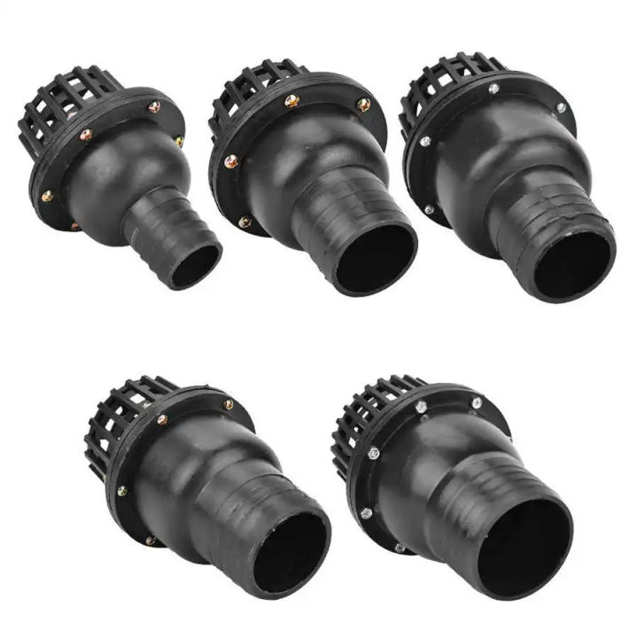 2"3" Water Pump Foot Valve Black Foot Valve Plastic With Flapper For ...