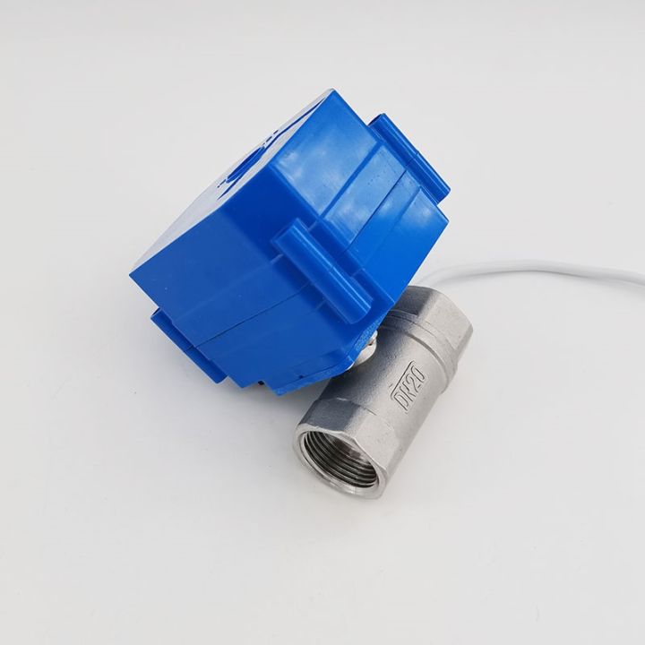 [HOT DUXZHGKWIWH 560] CWX 60P DN20 G3/4 quot; BSP 2 Way SS304 6NM Automatic Motorized Ball Valve ...