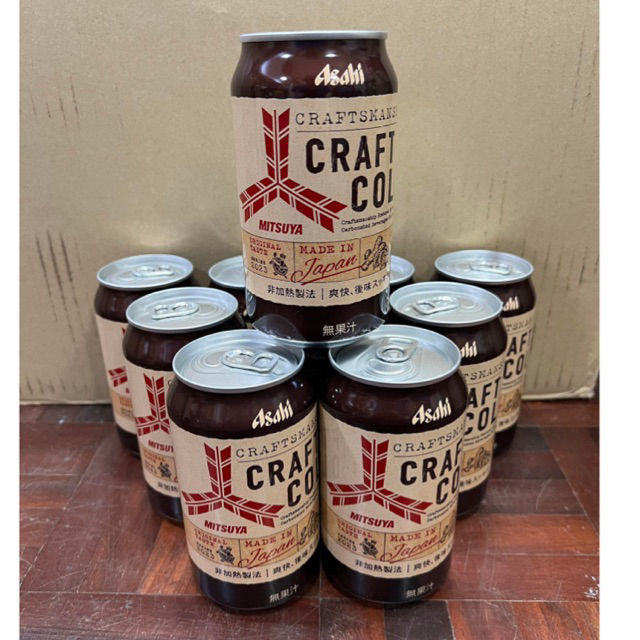 Asahi Mitsuya Craft Cola 350ml มิทสึยะ คราฟท์ โคล่า น้ำอัดลมโคล่า ...