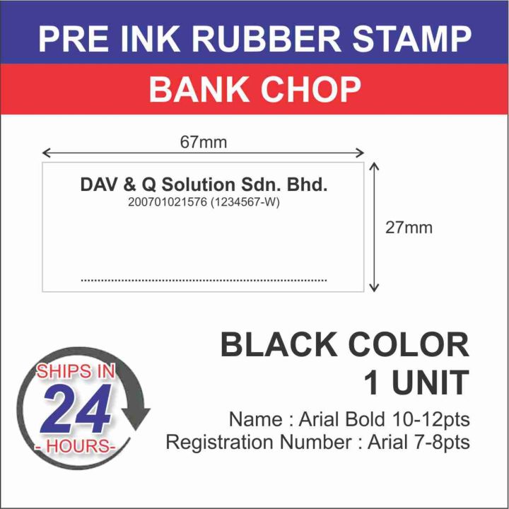 Rubber Stamp / Self Ink Rubber Stamp / Pre Ink Rubber Stamp / Company ...