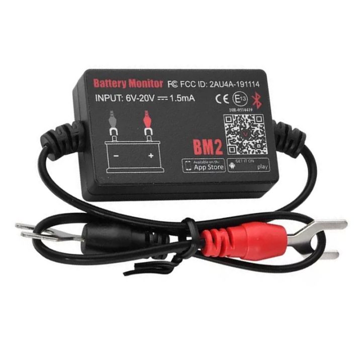BM2 Battery Monitor Tester 12V Battery Monitor Bluetooth 4.0 Car ...