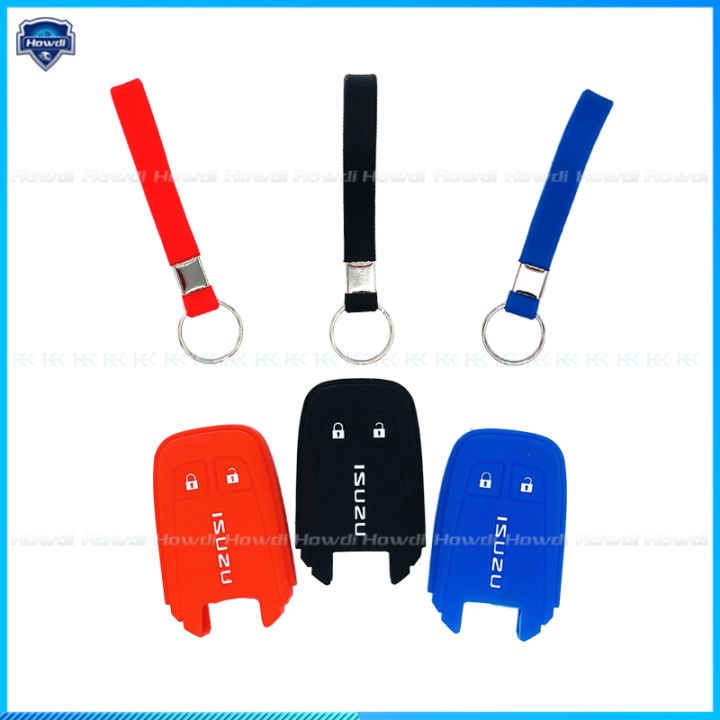 Silicone Key Cover For Isuzu Mu X With Silicone Keychain Lazada Ph
