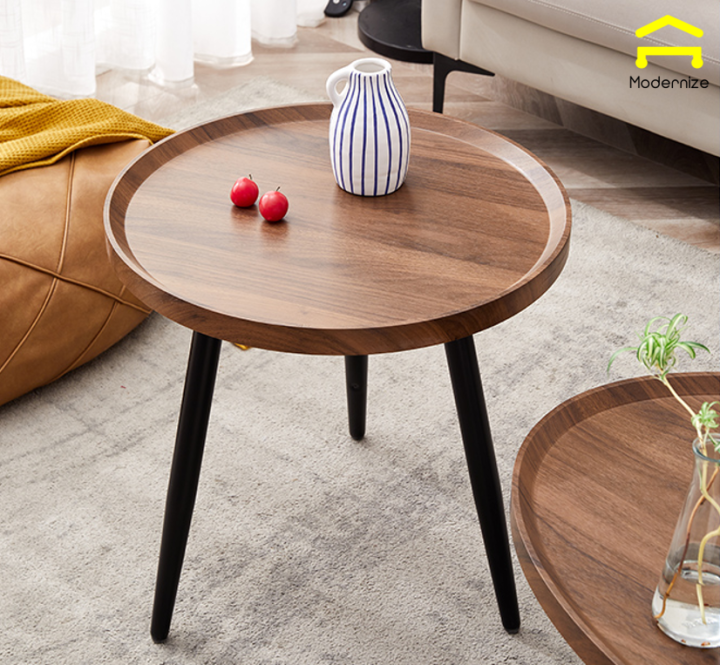 Mini Small Round Side Table Bedside Table / Meja Kecil Kopi | Lazada