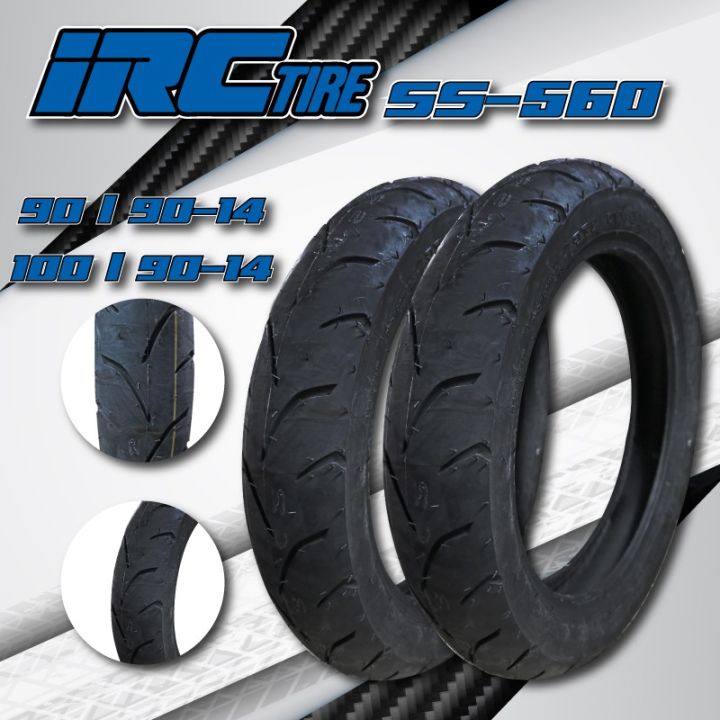 ยางนอก IRC SS-560 เบอร์ 90/90 -14, 100/90 -14 TL (ราคายกคู่และแบบแยก ...