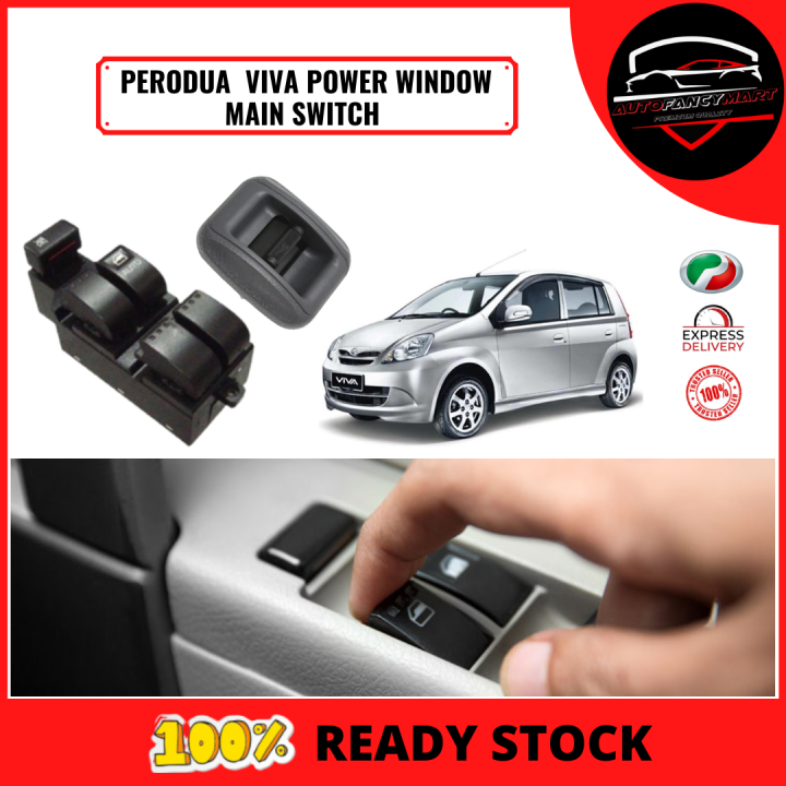 PERODUA VIVA POWER WINDOW MAIN SWITCH 100% MALAYSIA ( AUTO UP DOWN ...