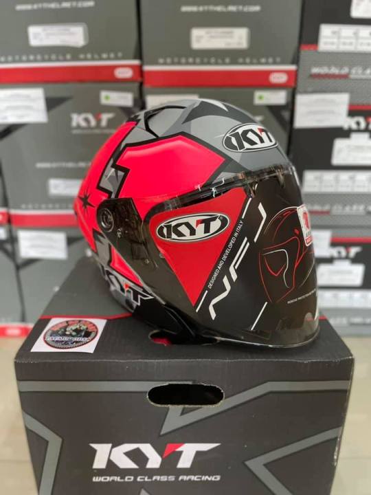 KYT NFJ HALF FACE HELMETS | Lazada PH