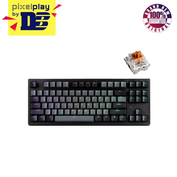 Tecware Phantom+ Elite 87-Keys RGB Wireless/Wired Black Mechanical ...