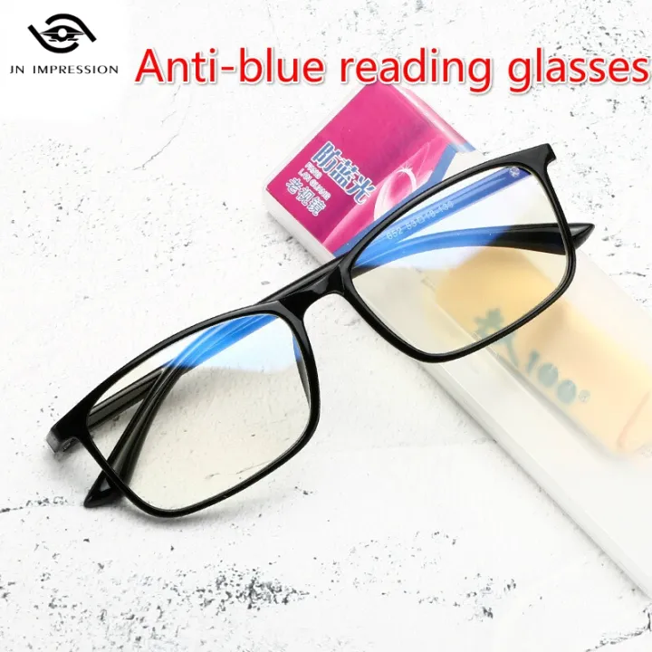JN IMPRESSION Kính Viễn Thị Tr90 Chống Ánh Sáng Xanh Kính Chống Lão Hóa Chống Bức Xạ Phong Cách ...