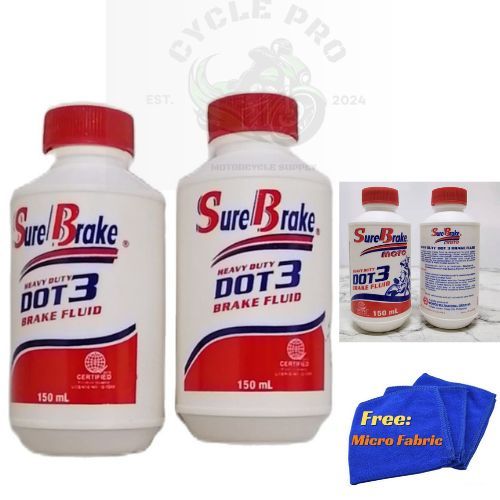 SURE BRAKE FLUID 150ml FOR MOTORCYCLE - SIDE-M SUPPLY | Lazada PH