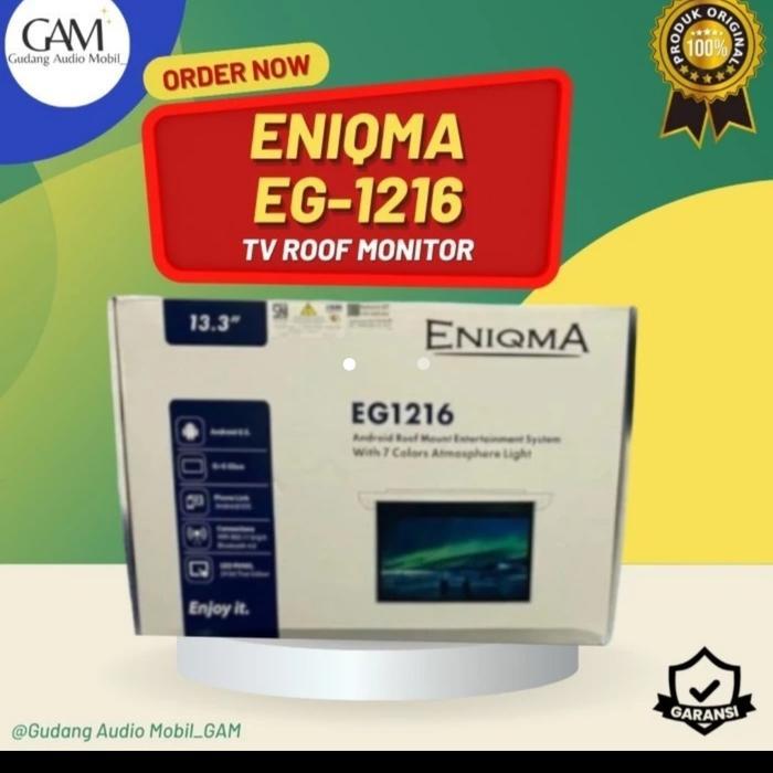 TV PLAFON ROOF ANDROID ENIGMA EG-1216 13.3inch | Lazada Indonesia