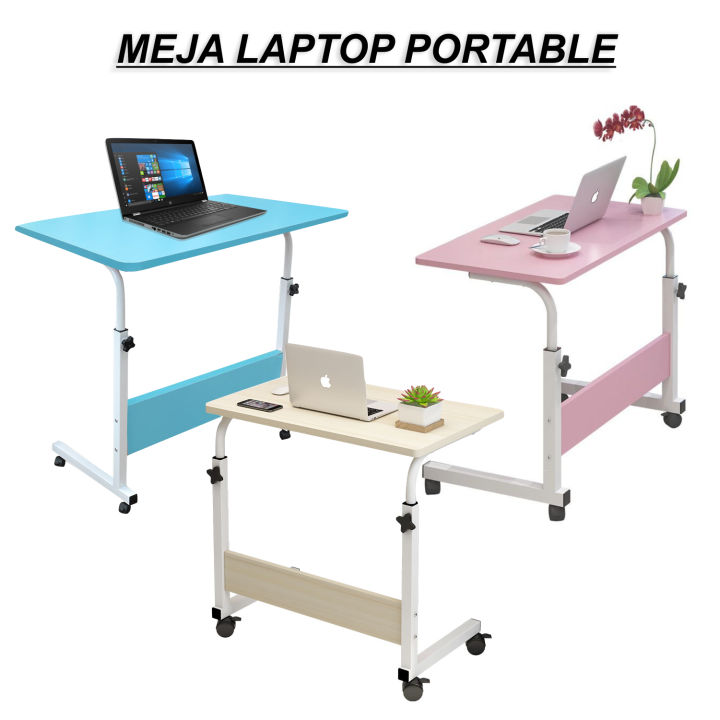 Meja Laptop Portable Laptop - Putih Meja Laptop Multifungsi Starlight ...