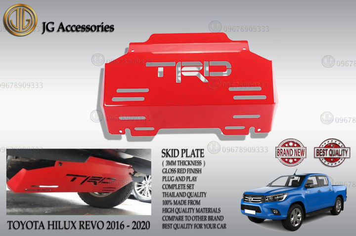 TOYOTA HILUX REVO 2016 TO 2025 UNDER ENGINE PROTECTOR / UNDER ENGINE ...