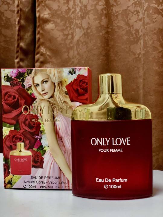 Original Singapore Perfume Only Love Pour Femme 100ml | Lazada PH