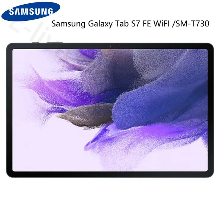 Samsung Galaxy Tab S7 FE WIFI SM-T730 Tablet PC snapdragon 750G 12.4 ...