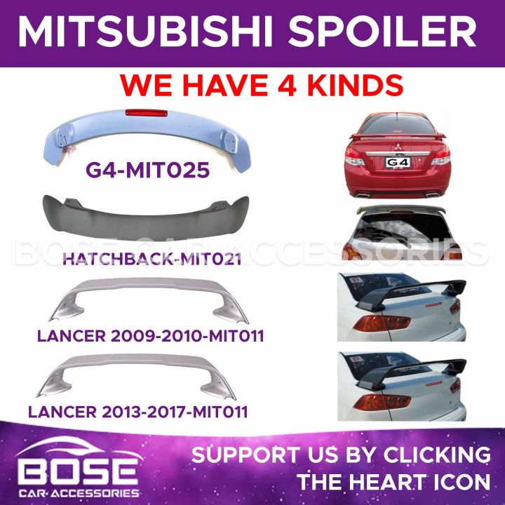 Mitsubishi Mirage G4 Sedan / Hatchback ALL YEARS / Mitsubishi Lance ...
