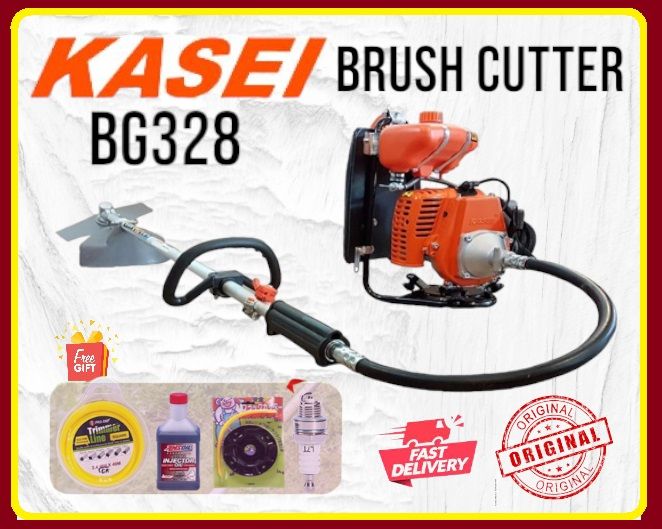 KASEI BRUSH CUTTER BG328 C/W STD ACCS / MESIN POTONG RUMPUT / MESIN ...