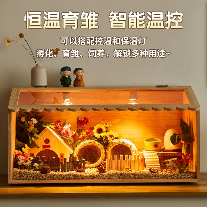 Hamster cage special golden bear chinchilla cabinet cage luxury villa ...