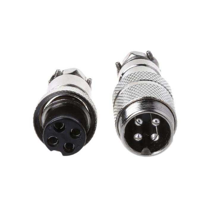 Gx16 Butting Aviation Male Connector Female Plug 2/3/4/5/6/7/8 Pin ...
