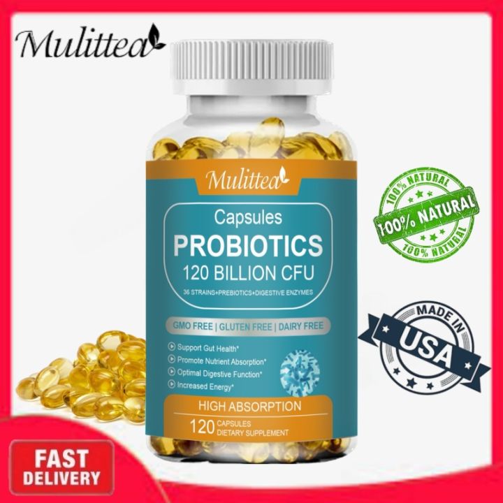 Mulittea Probiotic Capsules promote intestinal health and relieve ...