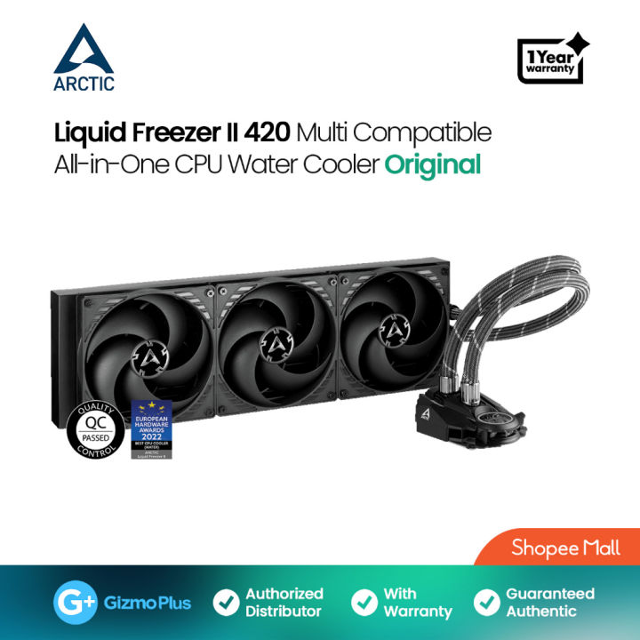 COD Arctic Liquid Freezer II 420 Multi Compatible All-In-One CPU AIO ...