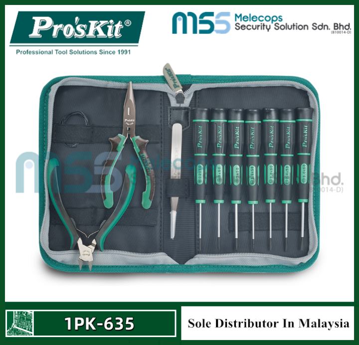 Pro'skit 1PK-635 Precision Electronic Tool Kit | Lazada
