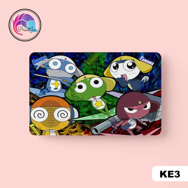SGT. FROG - KERORO ( SERIES 1 ) - TNG CARD Sticker Cover (Waterproof ...