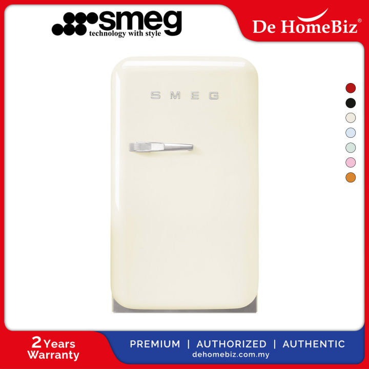 SMEG FAB5 50’s Retro Vintage Style Mini Single Door Refrigerator 38L ...