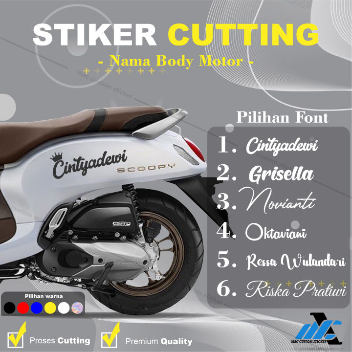 STIKER CUSTOM NAMA BODY MOTOR-STIKER CUTTING CUSTOM NAMA BODY MOTOR ...
