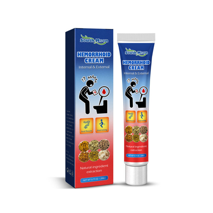 South Moon Hemorrhoids Ointment Plant Relieve Pain Fissure Internal ...