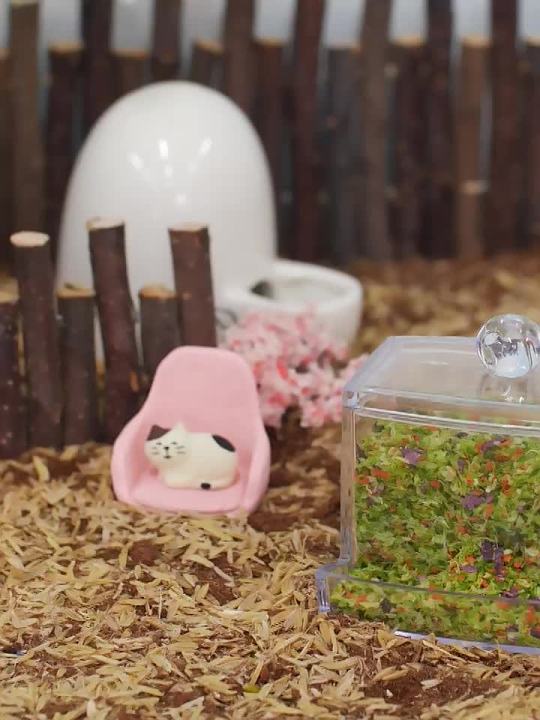 LZD Rutin Chicken Feeder Automatic Chicken Food Container Trough Food ...